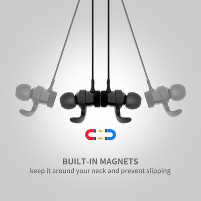 dustproof magnet sports bluetooth headphone hot selling magnetic sport bluetooth wireless headphone for all mobile phone