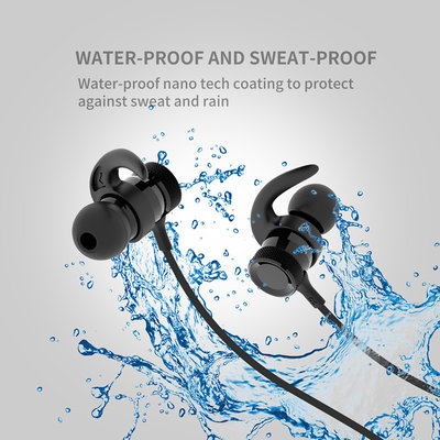 dustproof magnet sports bluetooth headphone hot selling magnetic sport bluetooth wireless headphone for all mobile phone