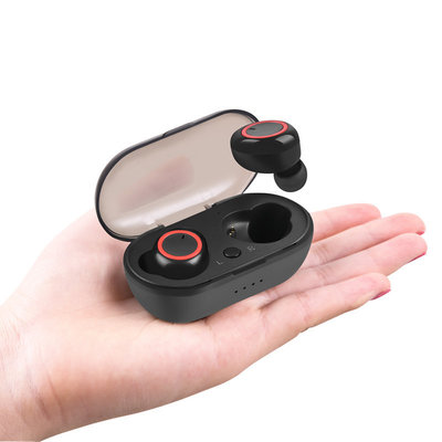 Mini In-Ear TWS Bluetooth Earphone Compact Small Wireless Stereo HD Binaural Earbuds Cellphone Headset with Charging Box