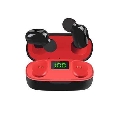 Portable Mini TWS Earphone Wireless Binaural Headphone Bluetooth Headset HiFi Sound earbuds LED Display Charging Box