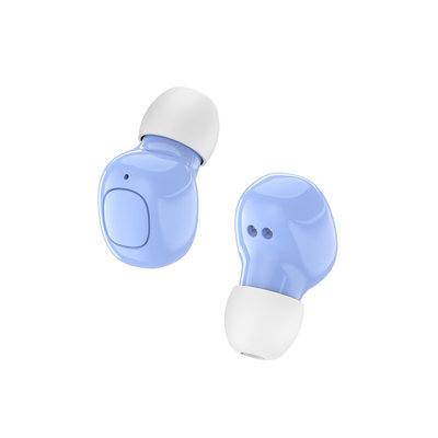 Macaron Colorful TWS Earphone Mini In-Ear Wireless Bluetooth Headphone HiFi Sound with Digital LED Screen Charging Case