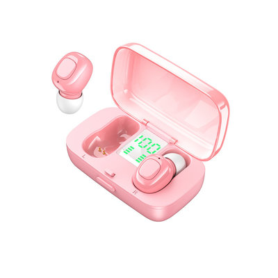 Stylish Macaron TWS Earphone Bluetooth Super Small Wireless BT5.0 Earbuds LED Display Charger Case Headset Handsfree