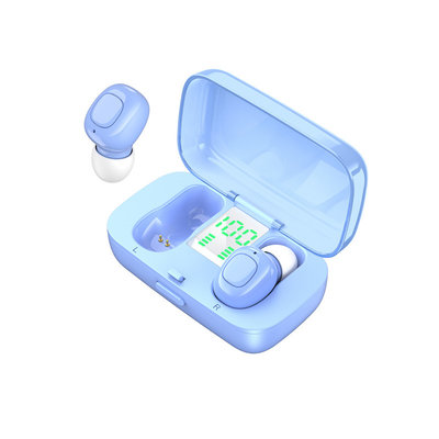 Stylish Macaron TWS Earphone Bluetooth Super Small Wireless BT5.0 Earbuds LED Display Charger Case Headset Handsfree