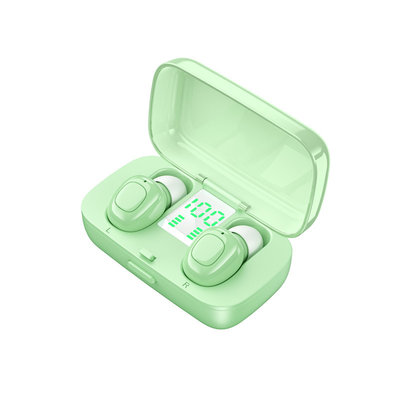 Stylish Macaron TWS Earphone Bluetooth Super Small Wireless BT5.0 Earbuds LED Display Charger Case Headset Handsfree
