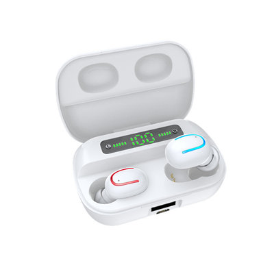 Hottest Digital Display Mini TWS Earphone Wireless Stereo Bluetooth Earbuds BT5.0 With 1500mAh Charging Case Powerbank