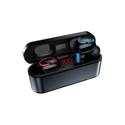 Mini TWS Earphone Noise Cancelling Bluetooth5.0 Wireless In-Ear Earbuds with Digital Display HiFi Stereo Sound Deep Bass