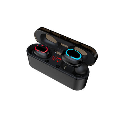 Portable Mini TWS Bluetooth Earphones 5.0 9D Stereo Sound Wireless Earbuds Headsfree Sport Headset LED Power Display