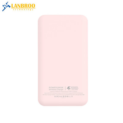 High Quality Qi Wireless Power Bank With 3-IN-1 Cable 10000mAh LCD Digital Screen Custom Mobile Charger Powerbank