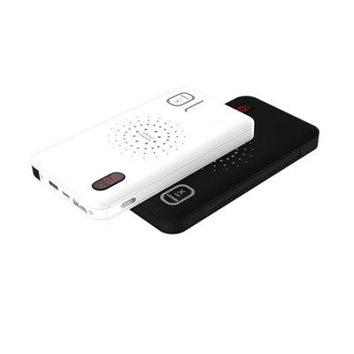 Multifunctional Wireless Power Bank With 3IN1 Cable 10000mAh LED Digital Display OEM Pocket Mobile Battery Powerbank