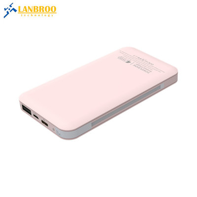 Type-C Wireless Power Bank With Built-in 3-IN-1 Cable 10000mAh LED Digital Screen OEM Mobile Phone Charger Powerbank