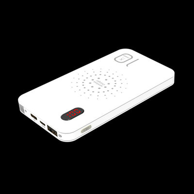 Type-C Wireless Power Bank With Built-in 3-IN-1 Cable 10000mAh LED Digital Screen OEM Mobile Phone Charger Powerbank