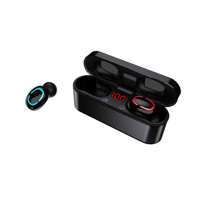 2020 Trending LED Screen TWS Headphone Wireless Stereo Bluetooth Binaural In-Ear Earbuds Headphone for Mobile Phones