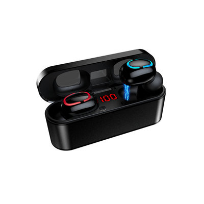 Best Selling LCD Screen TWS Earbuds Wireless Stereo Bluetooth 5.0 Water Resistant Mini Earphone OEM Custom Headphone
