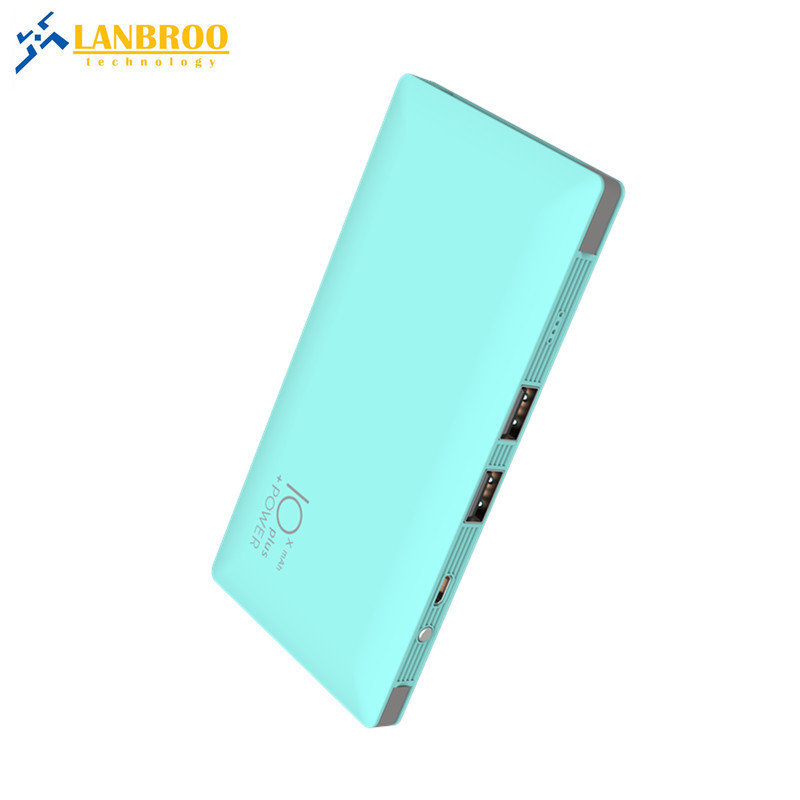 Built-in MicroUSB cable and Lightning cable LPB-01 hot selling mobile phone power bank Amazon hot selling model