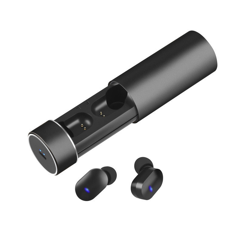 Touch Control TWS Earphone Bluetooth 5.0 Wireless HiFi Stereo Headphone with Elastic Charging Case OEM Headset Earbuds