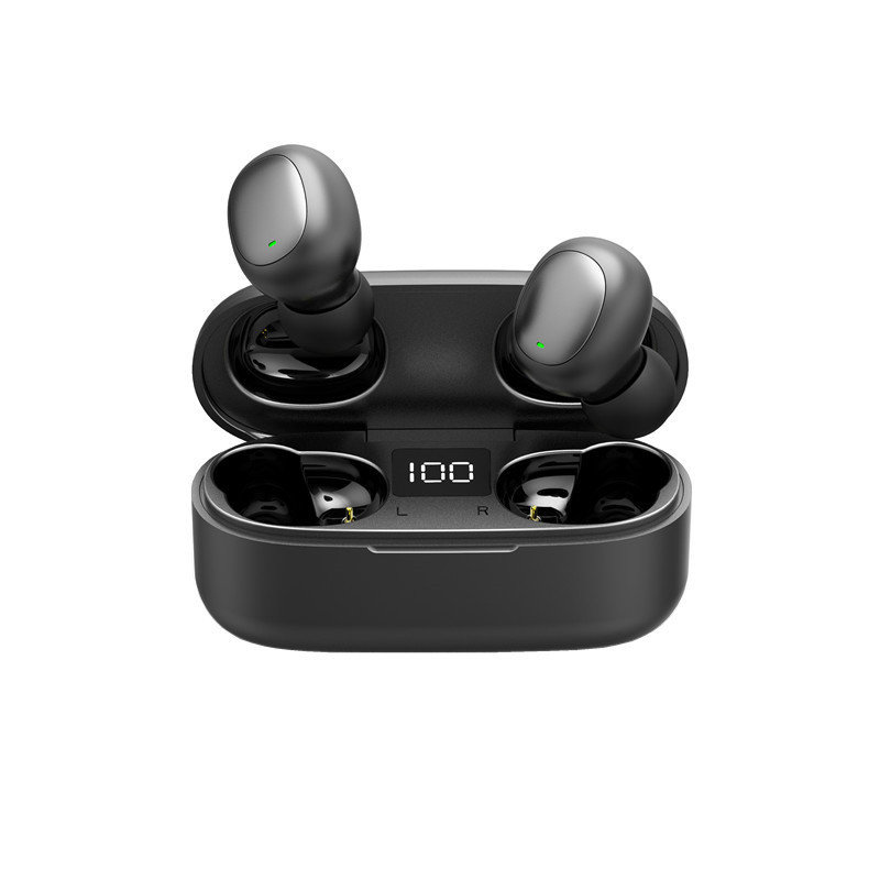 High Quality Wireless Stereo TWS Bluetooth Earphone with LED Screen Digital Display Charging Case Best Seller Earbuds