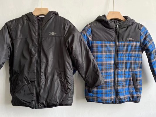 Boy's Winter Reversible Padded Jacket