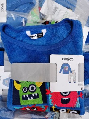 Kids Winter Fleece Emboridery Sleepwear Set