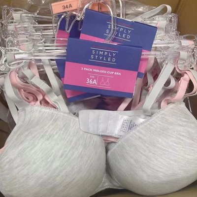 Big Girl's 2 Pcs Molded Cup Bra