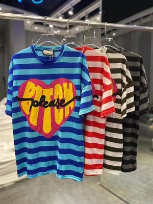 Unisex Summer Yarn Dyed Printed T Shirt