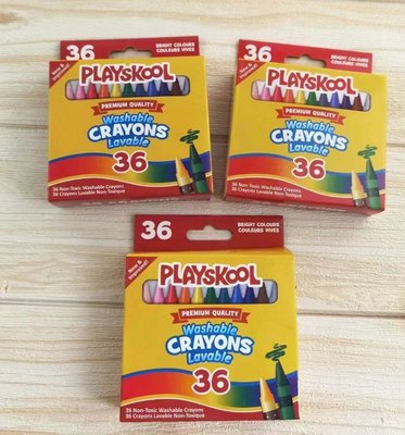 Children's School Playskool Crayons