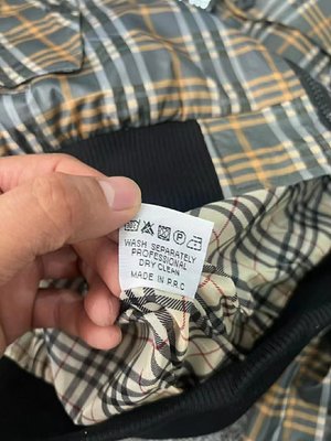Men's Cotton Plaid Design Outwear Jacket