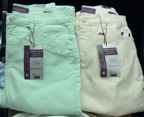 Womens Basic 5 Pockets Colours Jeans