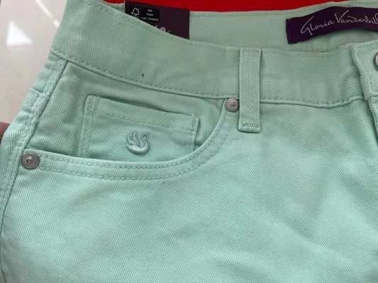 Womens Basic 5 Pockets Colours Jeans