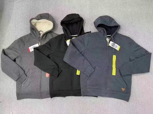 Men's Winter Zipper Hoody with Sharper Lining