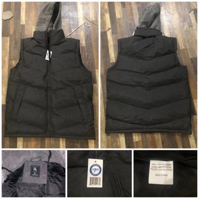 Men's Winter padded Vest With Hood
