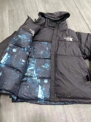 Men's Winter Fashion Printed Down Jacket