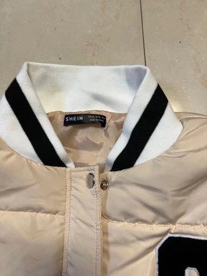 SHEIN Men's Winter Baseball Padded Jacket