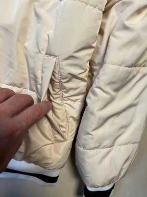 SHEIN Men's Winter Baseball Padded Jacket
