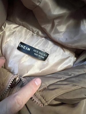 SHEIN Men's Winter Padded Hoody Jacket