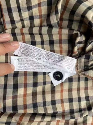 ZARA Womens Autumn Plaid Design Long Sleeve Dress