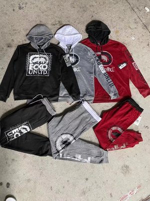 Men's Winter Fleece Hoody Jogging Set