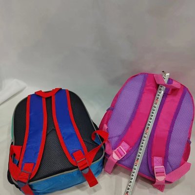 3D Cartoon Print School Backpack