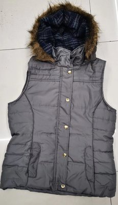 Women's Fashion Padded Waiscoat with Hood