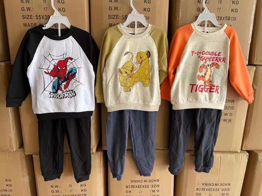 Children's Winter Printed Tracksuit