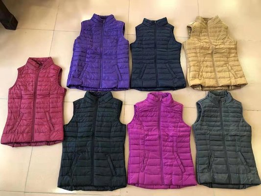 Stock Lot No. JCC-102009 Women's Winter Padded Vest