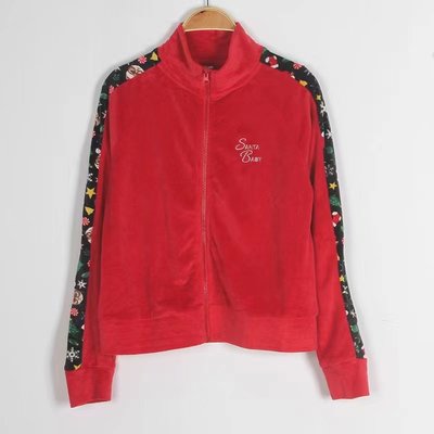 Stock Lot No. AMI-102214 Women's Winter Velvet Zipper Jacket