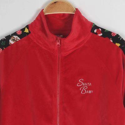 Stock Lot No. AMI-102214 Women's Winter Velvet Zipper Jacket