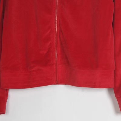 Stock Lot No. AMI-102214 Women's Winter Velvet Zipper Jacket