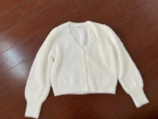 Women's Plain Colour Sweater Cardigian