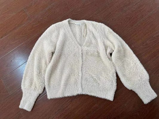 Women's Plain Colour Sweater Cardigian