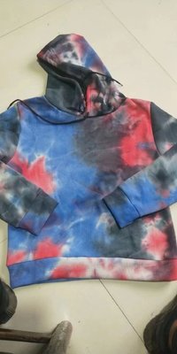 Women's Fleece Tie Dyed Hoddy Sport Set
