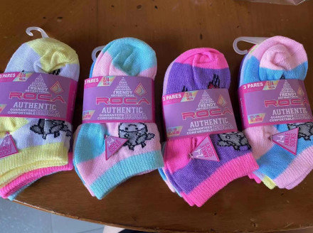 Girl's Angel Socks