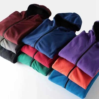 Unisex Winter Fleece Hoodie Jacket