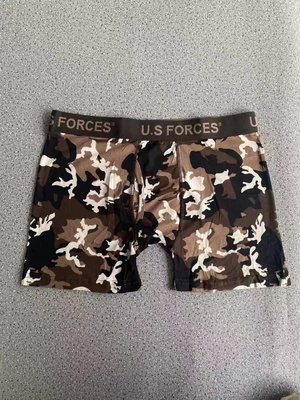 Men's Knitted Camo Printed Boxer