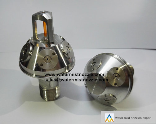 D close type water mist nozzles